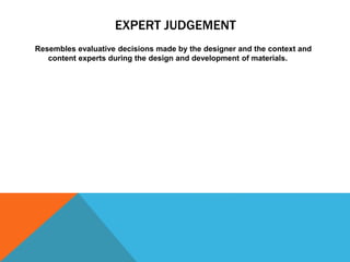 Designing and conducting summative evaluations | PPT