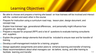 Designing and conducting training program | PPTX