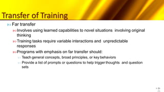 Designing and conducting training program | PPTX
