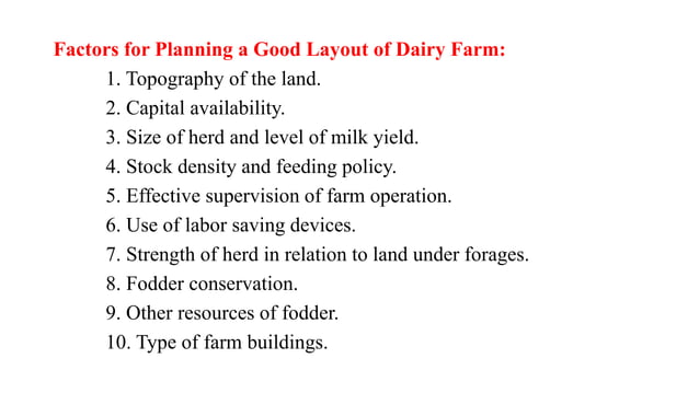 DESIGNING AND CONSTRUCTION OF LIVESTOCK BUILDING.pptx | Agriculture ...