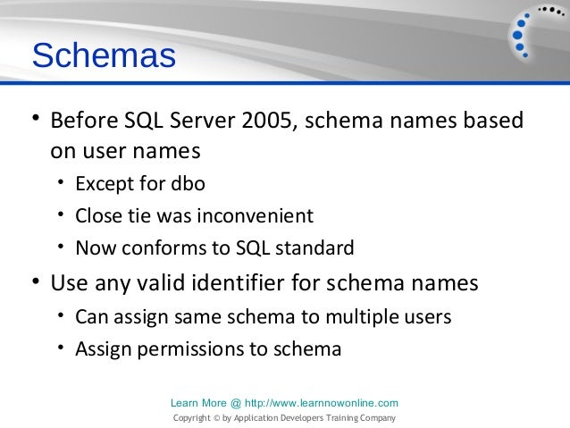 Designing and Creating an SQL Server Database