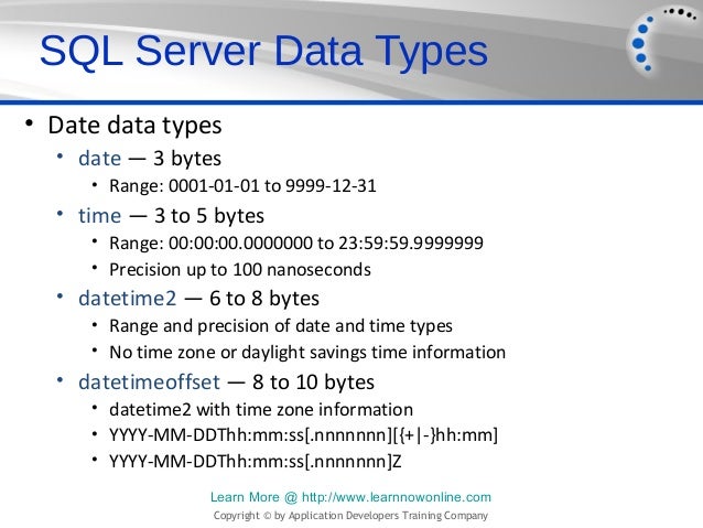 Designing and Creating an SQL Server Database