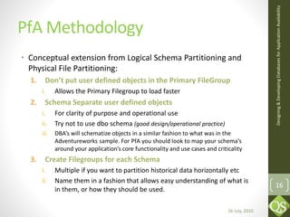 Designing and developing your database for application availability | PPT