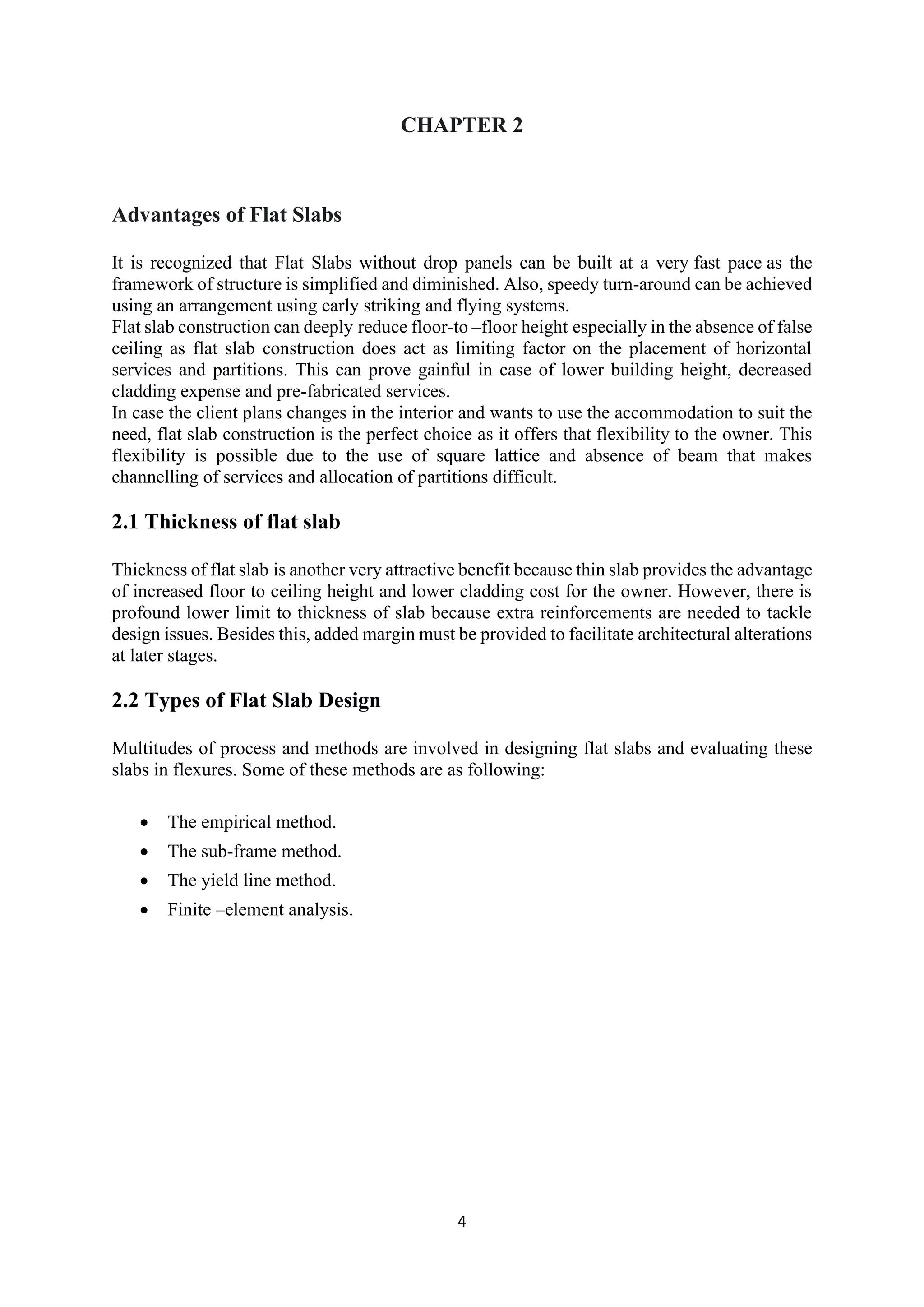 Designing and drawing of flat slab with the help of i.s code | PDF