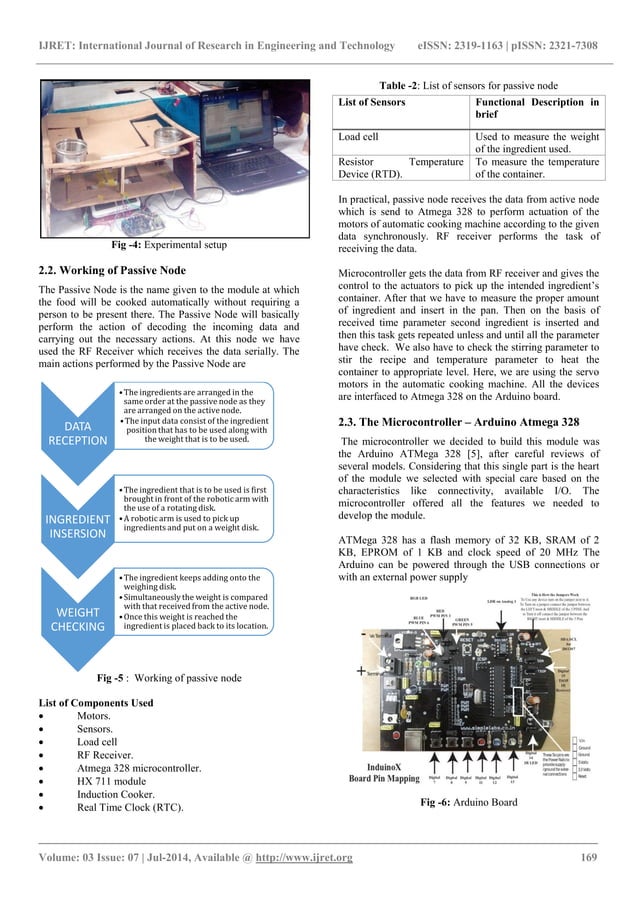Designing and implementation of remotely operated cooking module | PDF ...