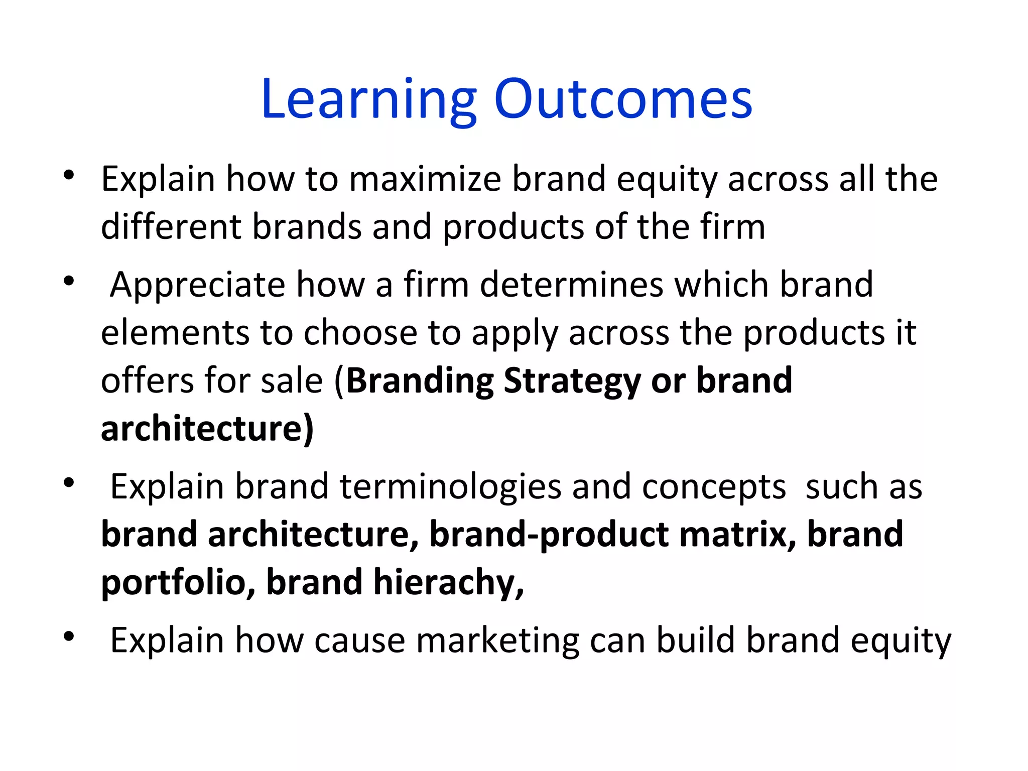 Designing and implementing a branding strategy i brand architecture ...