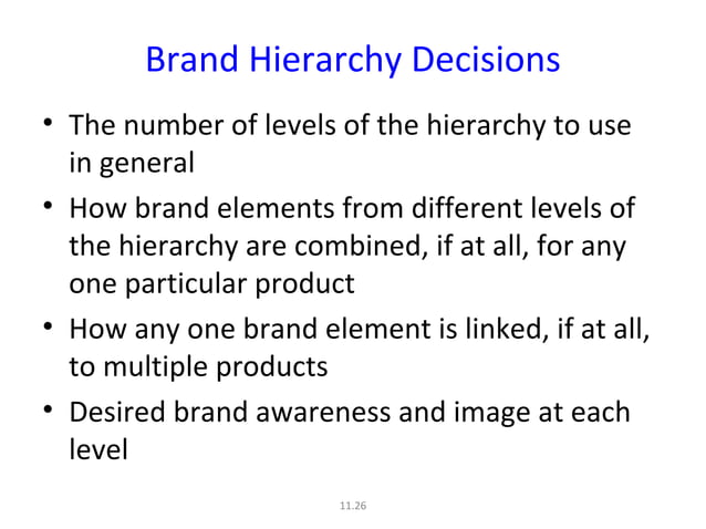 Designing and implementing a branding strategy i brand architecture ...
