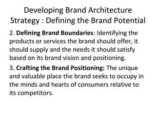Designing and implementing a branding strategy i brand architecture ...