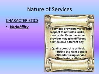 Designing and Managing Services | PPT