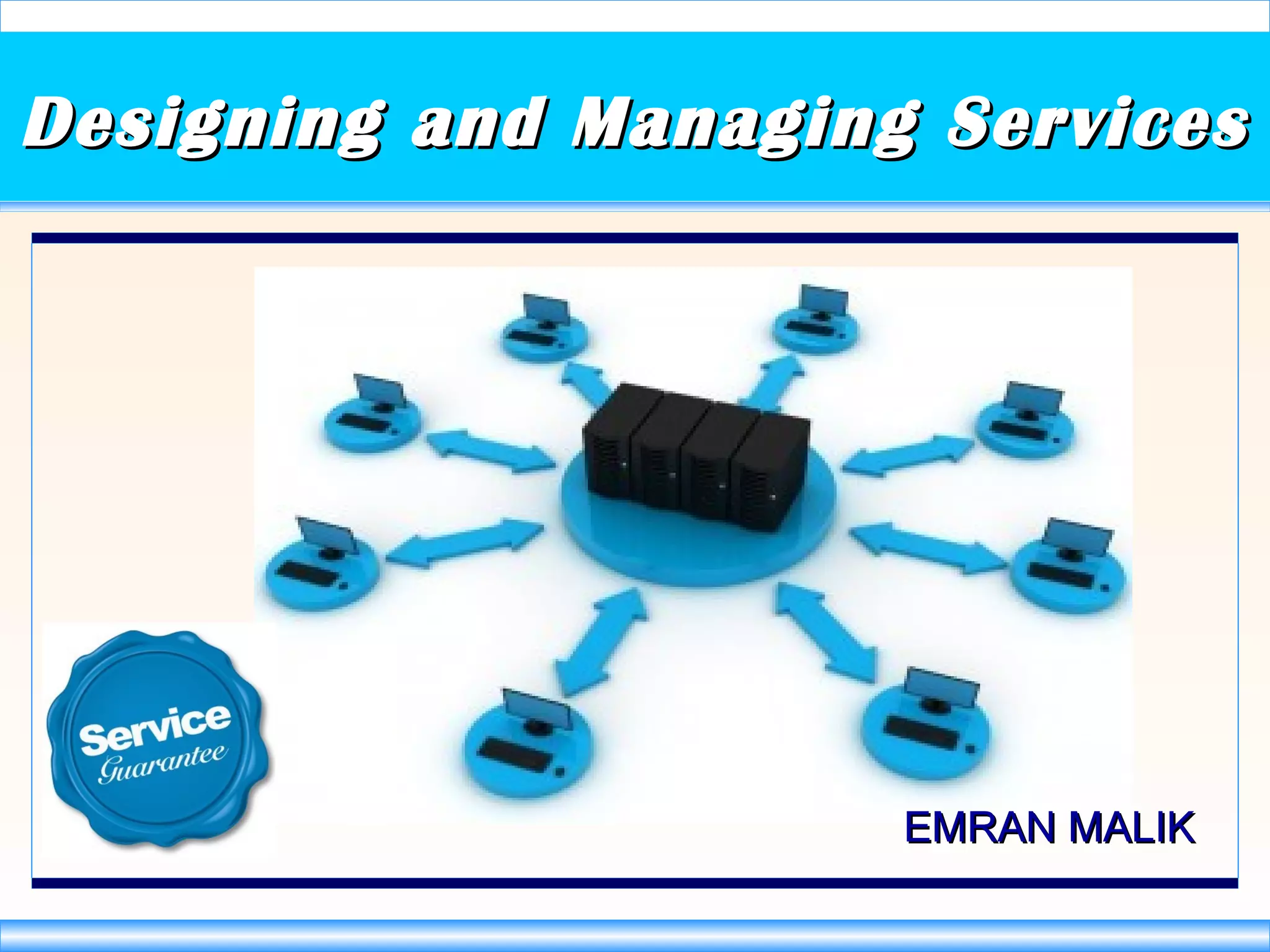 Designing and managing services | PPT