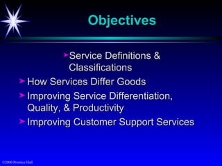 Designing and managing services 1 | PPT