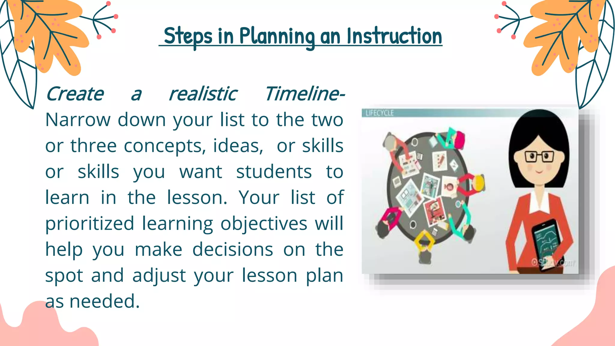 Designing and planning teaching and learning process | PPTX