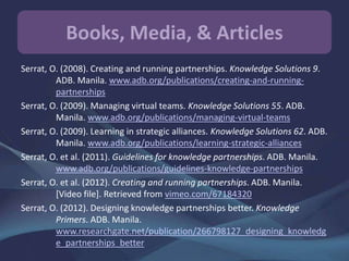 Designing an Effective Knowledge Partnership Process | PPTX