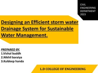 Designing an Efficient Urban Drainage System for Sustainable (2).pptx