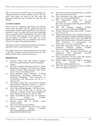 Designing an embedded system for the parameter | PDF