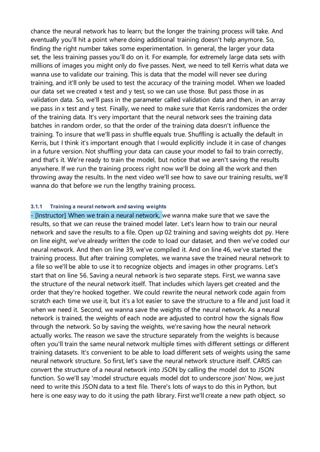 Designing A Neural Network Architecture For Image Recognition Docx