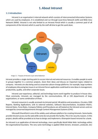 Designing an Intranet for a new-age bank | PDF