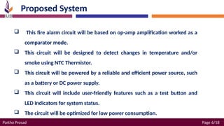 Designing an Op-Amp Based Fire Alarm Circuit.pptx