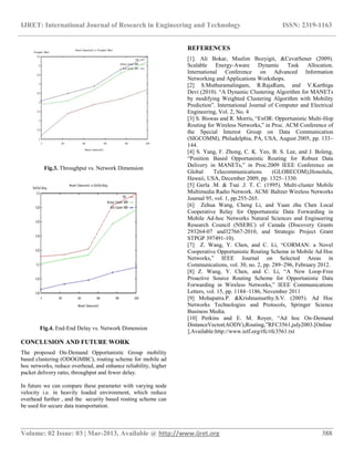 Designing an opportunistic routing scheme for adaptive clustering in mobile ad hoc networks | PDF