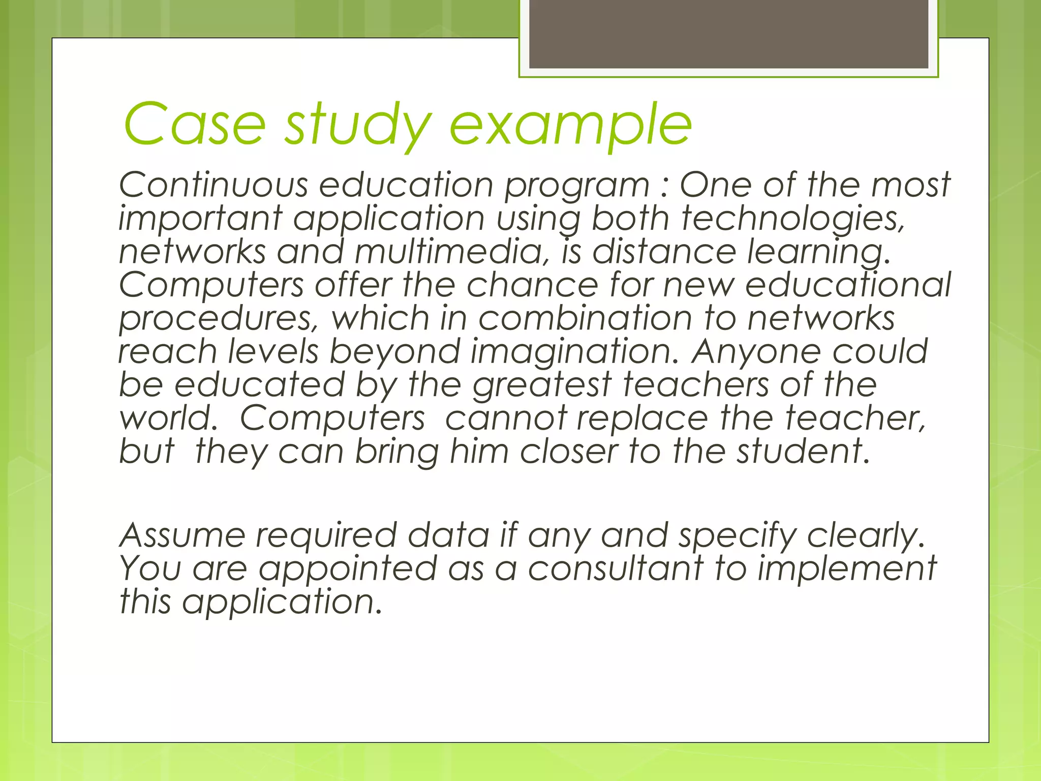 Designing applications with multimedia capabilities | PPT