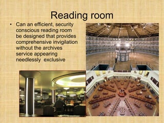 Designing Archives Space Presentation | PPT