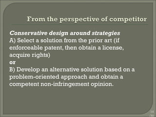 Designing around patent | PPT