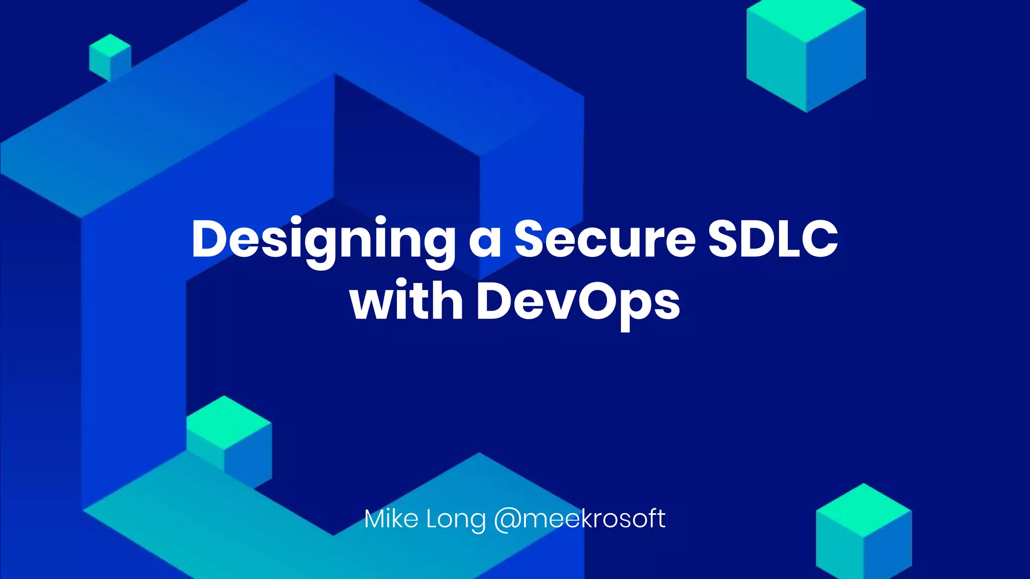 Designing A Secure Software Development Process With Devops Pdf