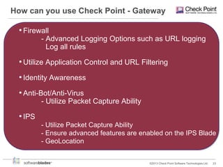 Check Point designing a security | PPTX | Computer Networking | Computing
