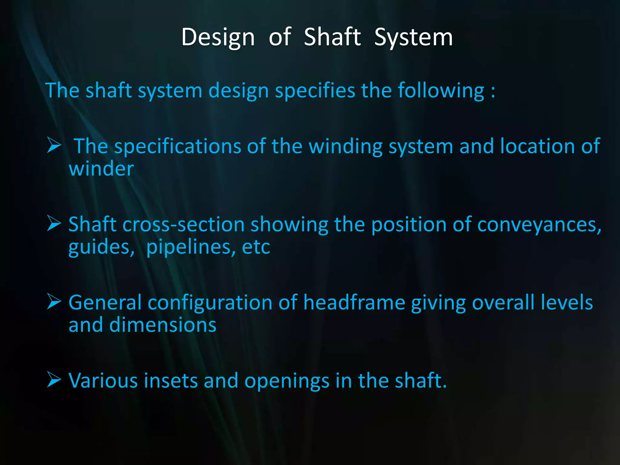 Designing a shaft system | PPTX
