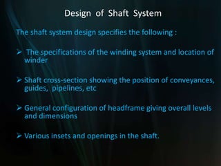 Designing a shaft system | PPTX