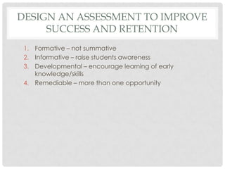 Designing asseessment | PPT
