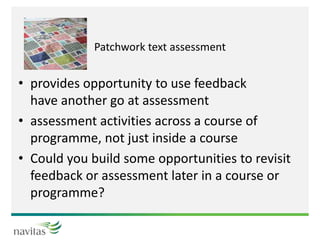 Designing good assessment | PPTX