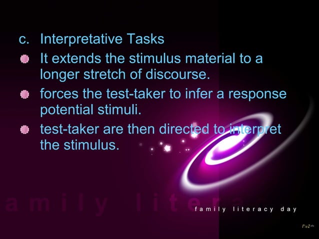 Designing assessment tasks | PPT