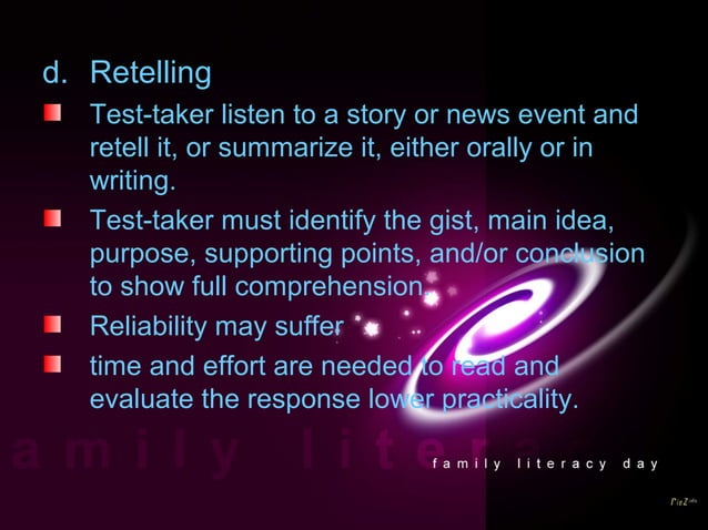 Designing assessment tasks | PPT