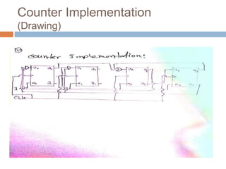 Designing a synchronous binary irregular counter with counting sequence | PPTX