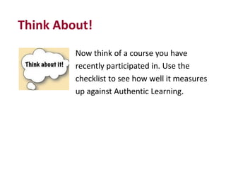 Designing Authentic Learning | PPT