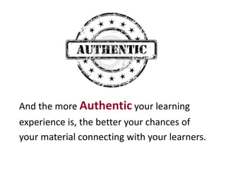 Designing Authentic Learning | PPT