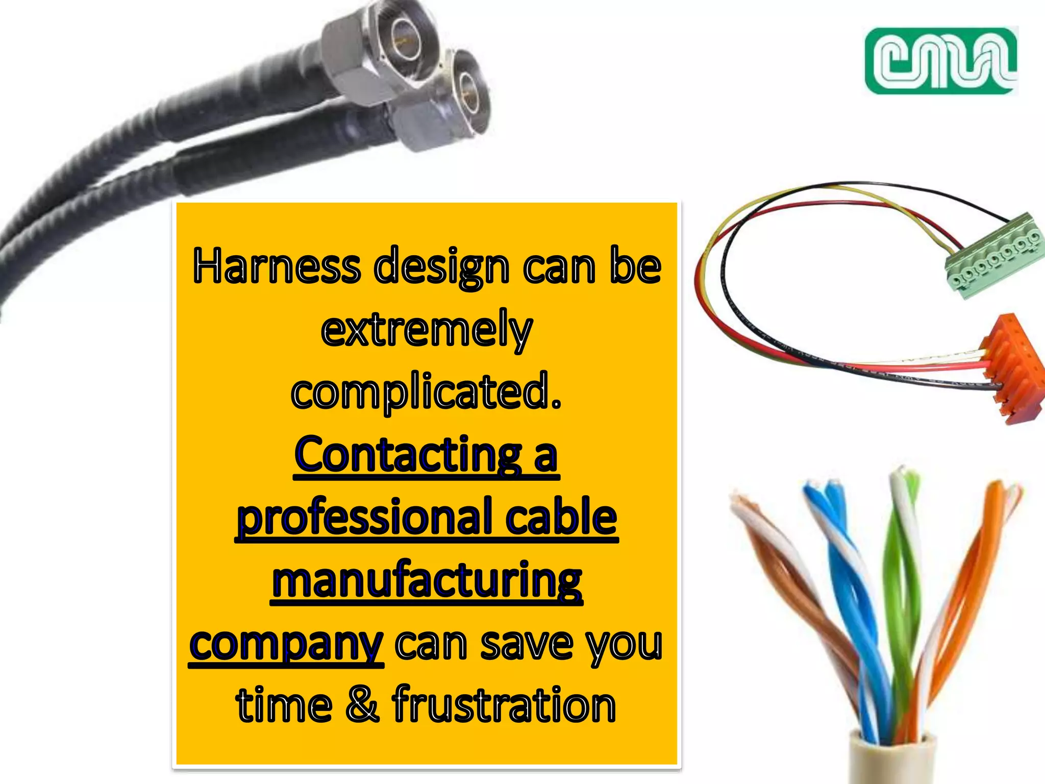 Designing A Wire Harness: An Information Guide | PPTX