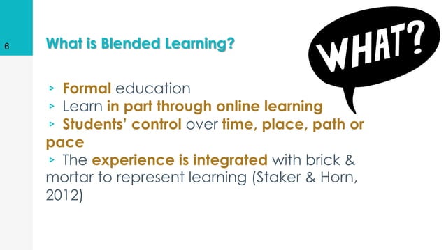 Designing Blended Learning | PPT