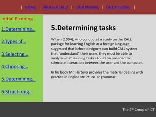 Designing call | PPTX | Education