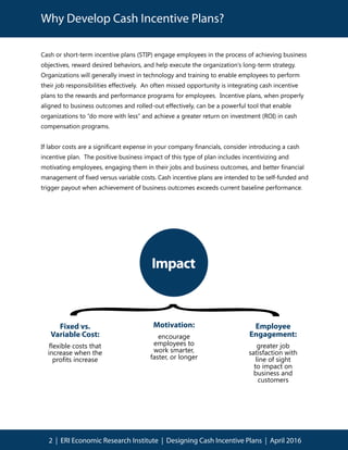 Designing Cash Incentive Plans | PDF