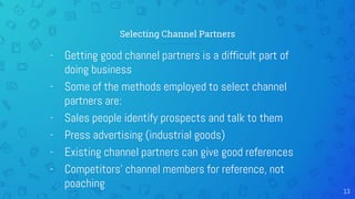 Designing of channel distribution | PPTX