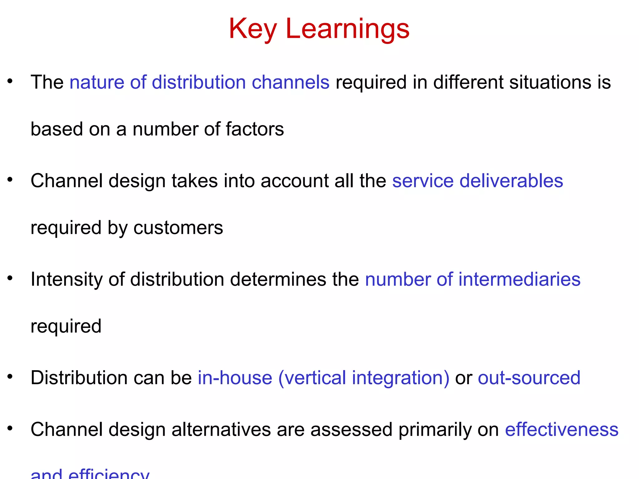 Designing channel systems | PPT