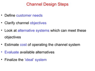 Designing channel systems | PPT