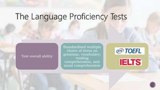 Designing classroom language test | PPTX | Standardized Testing ...