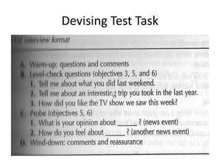 Designing classroom language tests | PPTX