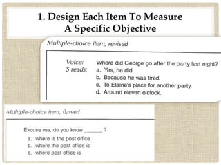 Designing classroom language tests | PPTX