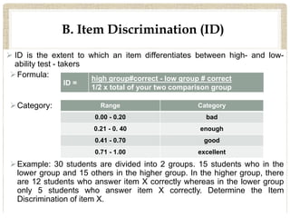 Designing classroom language tests | PPTX