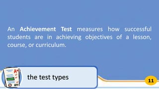 Designing classroom language tests | PPTX