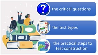 Designing classroom language tests | PPTX